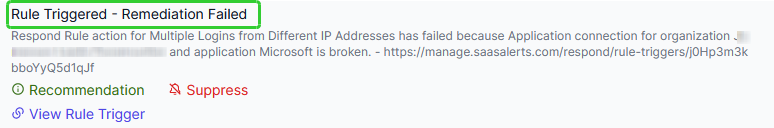 Respond module: Fixing a broken connection