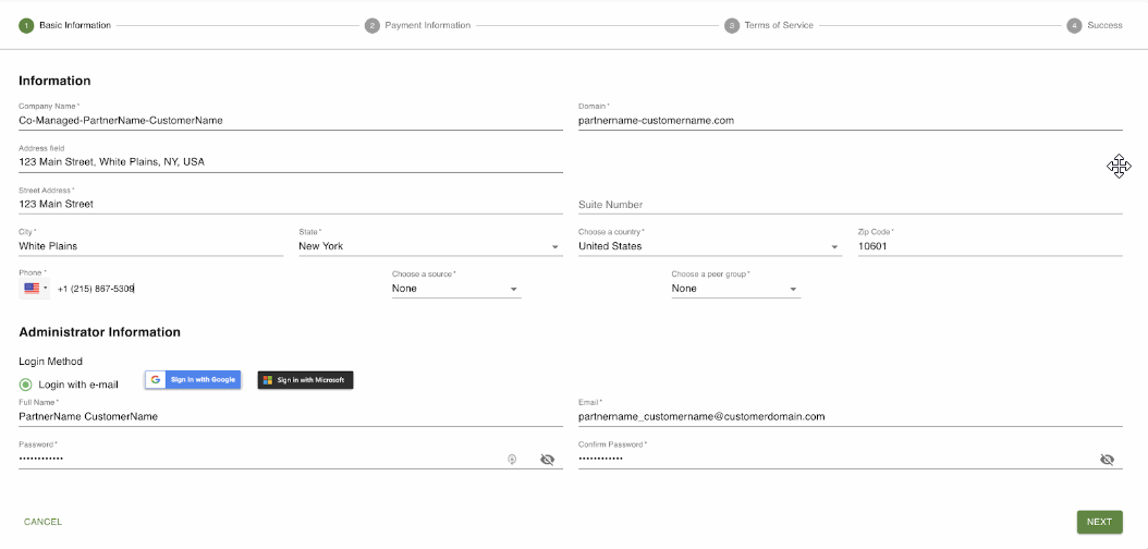 Setting up a SaaS Alerts MSP and customer co-managed environment Setting up a SaaS Alerts MSP and customer co-managed environment