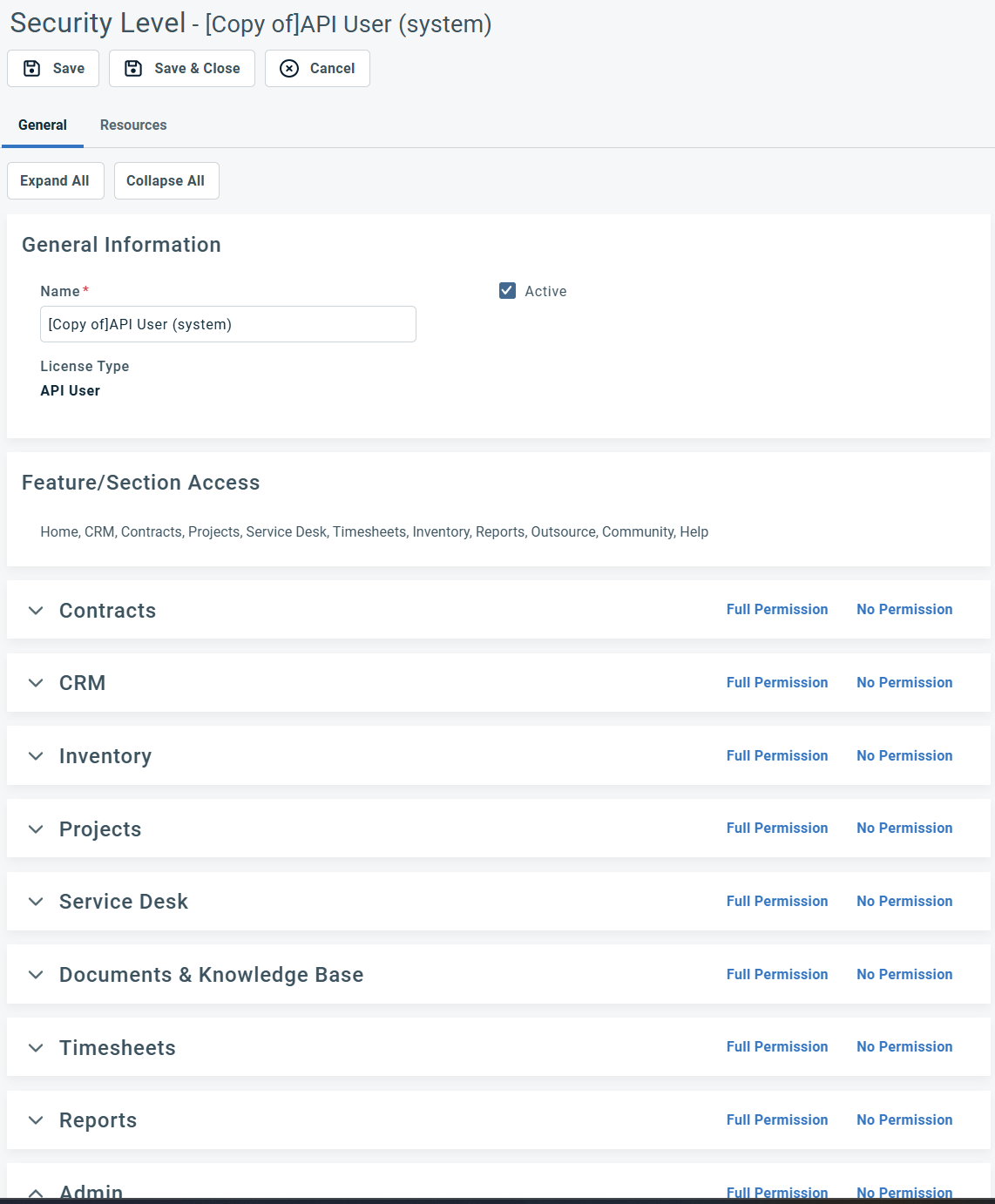 Autotask integration